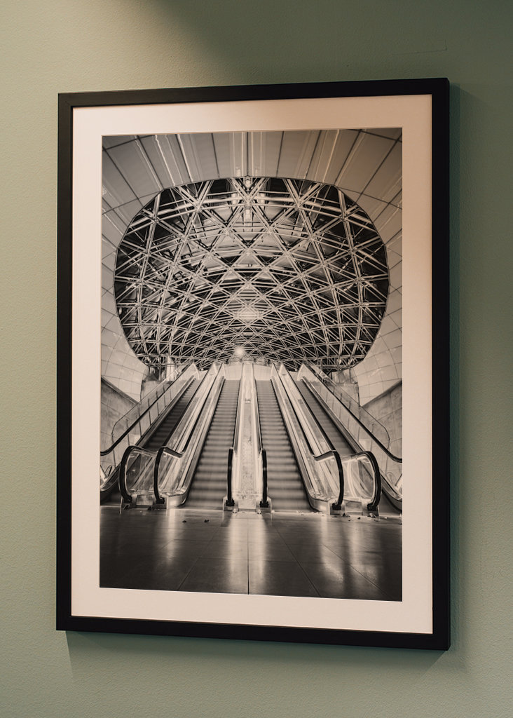 Uppåt poster av Mikael Rydén - Printler