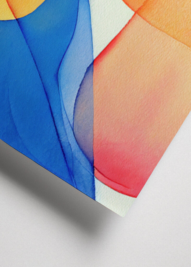 Nature Inspired Abstract Watercolor (Day 59) posters & prints by Mauro ...