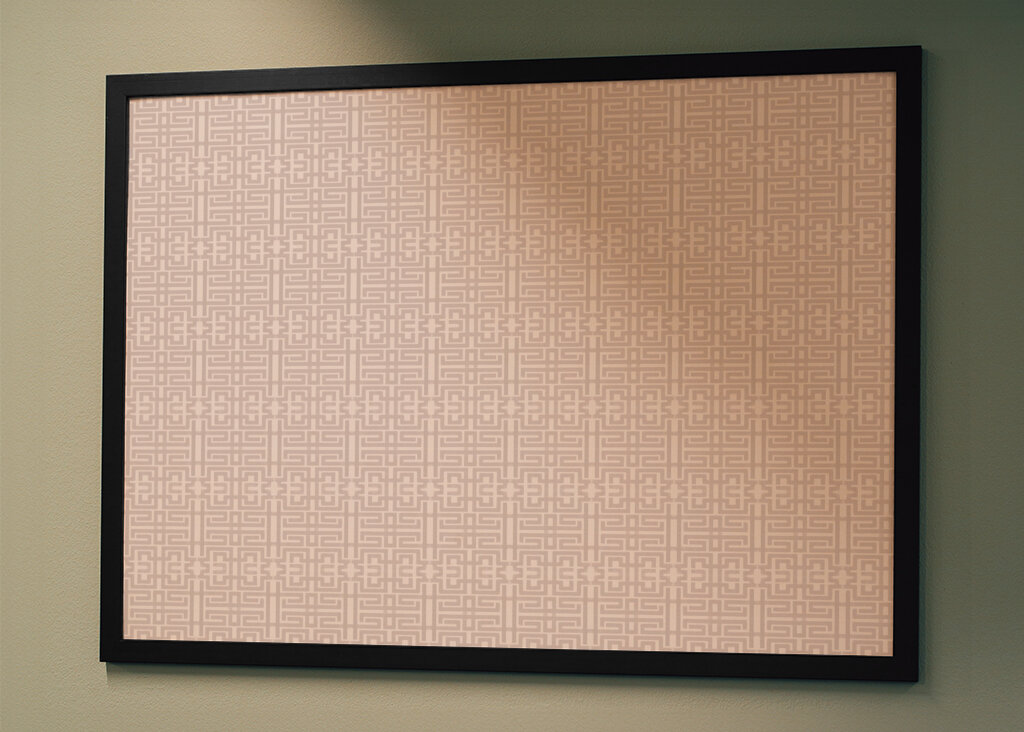 Labyrinth of Geometric Patterns posters & prints by Kristian Gallagher - Printler