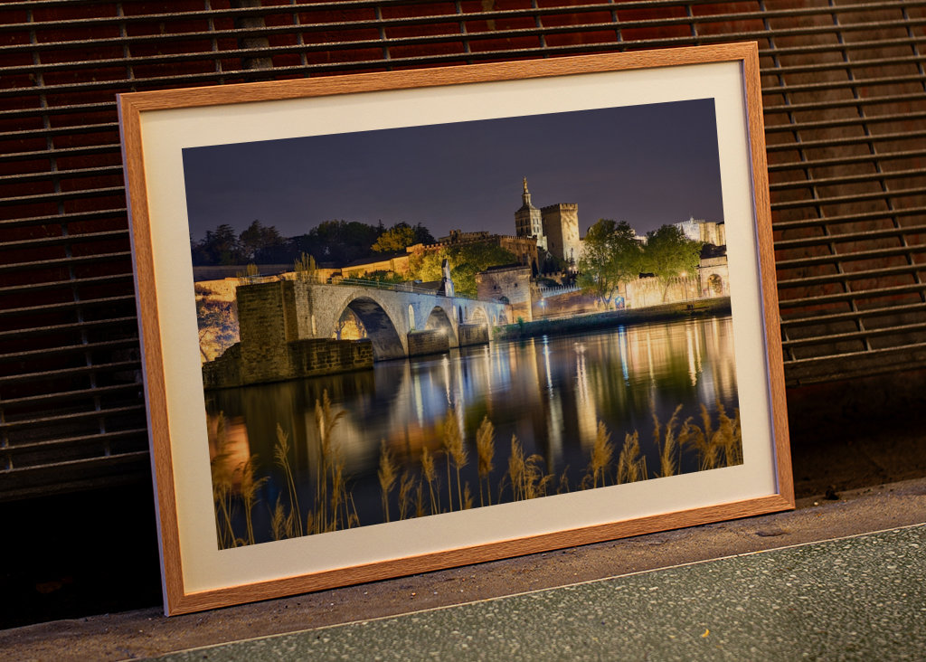 Pont d'Avignon Poster von Magnus Eneqvist | Printler