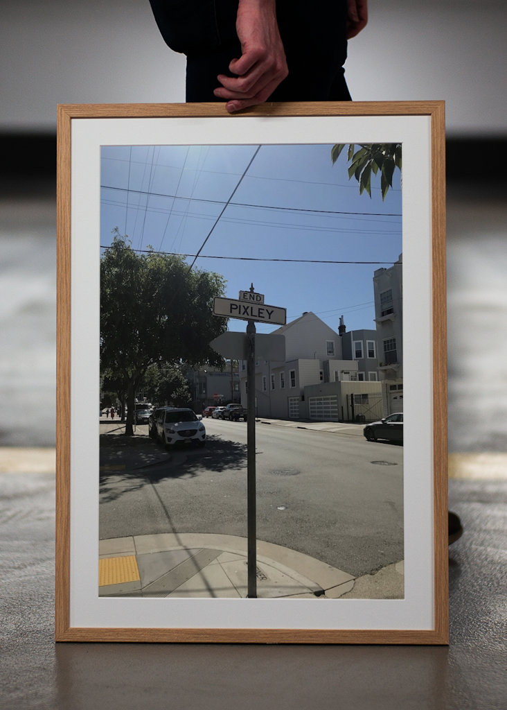 Pixley Street, San Francisco Poster von Michael Bennich | Printler