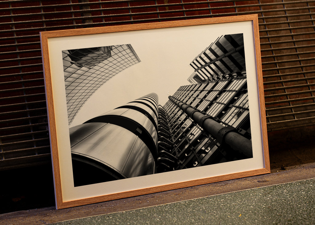 LLoyd's, City of London Poster von Sara Lindmark | Printler