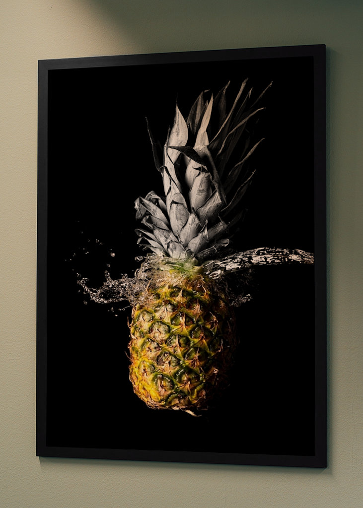 Ananas Poster von Thomas Flack | Printler