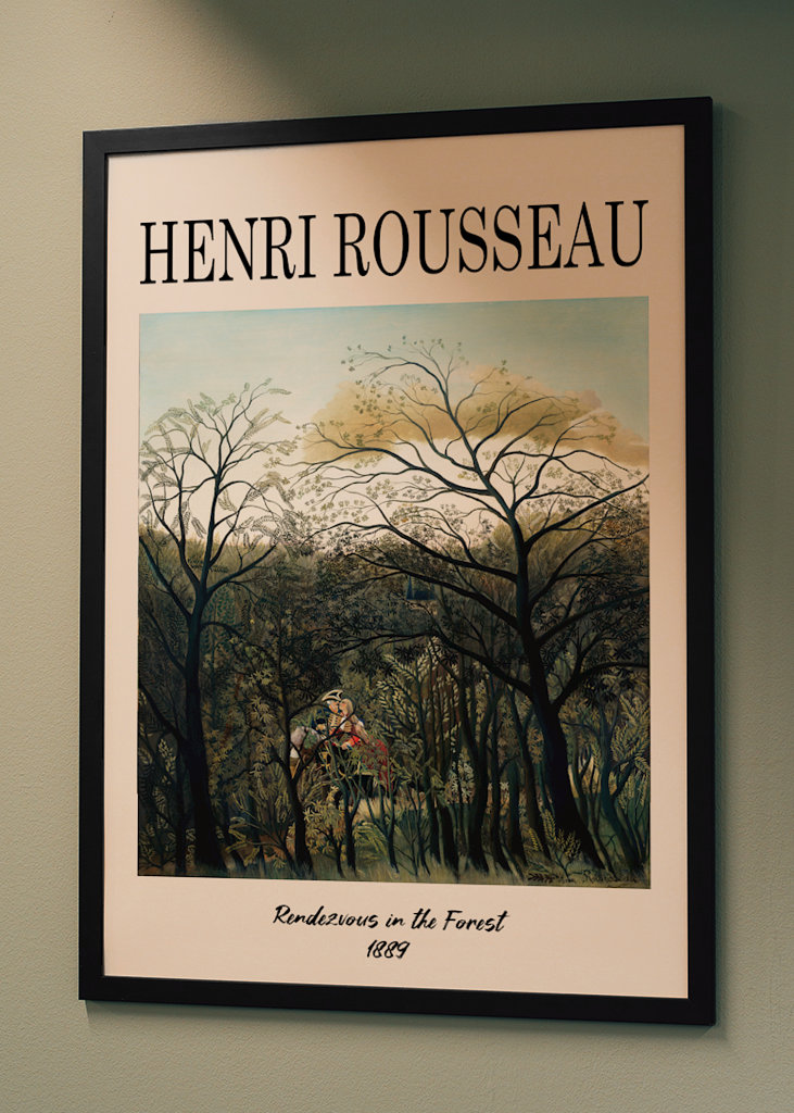 Henri Rousseau Poster posters & prints by Kritsanee Wannawat - Printler