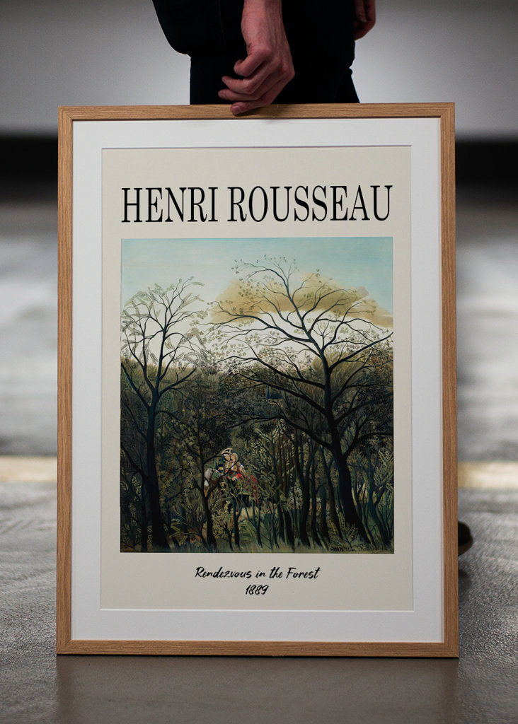 Henri Rousseau Poster posters & prints by Kritsanee Wannawat - Printler