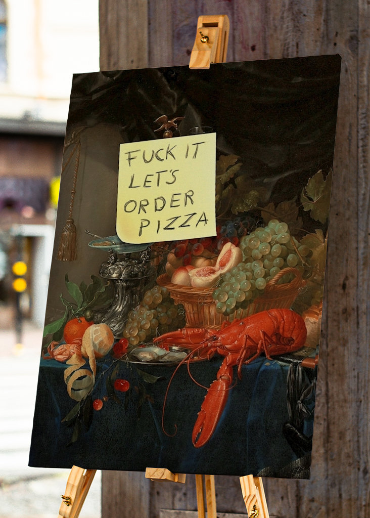 Let's Order Pizza Poster von Jonas Loose | Printler