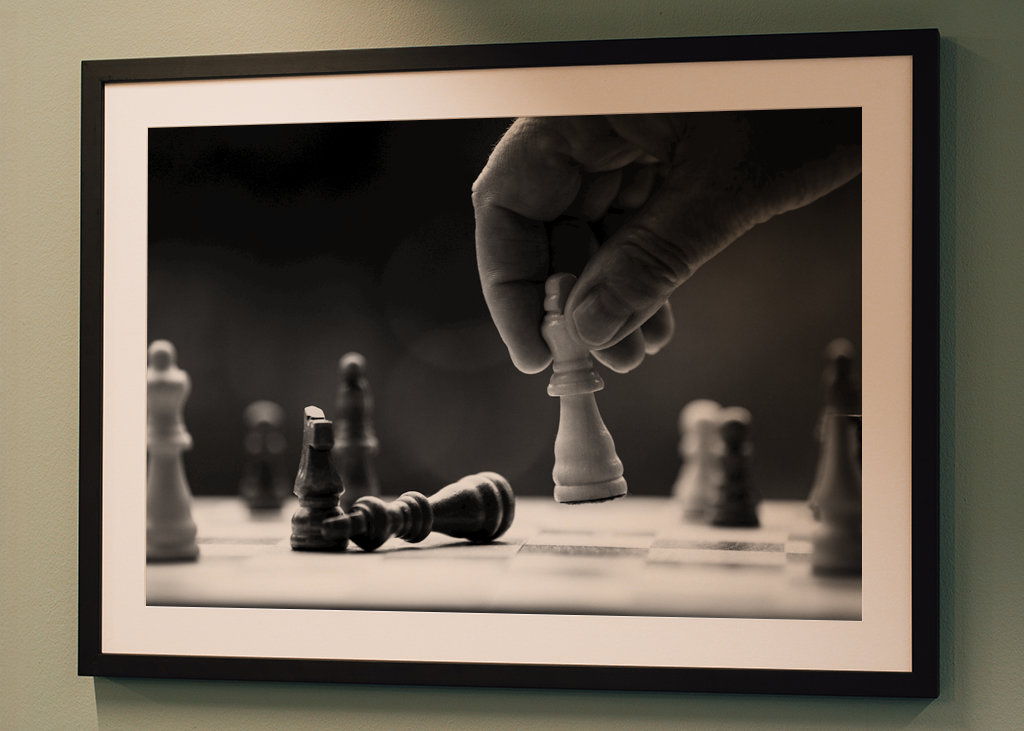 Schack Matt Poster von Peter Torstensson | Printler